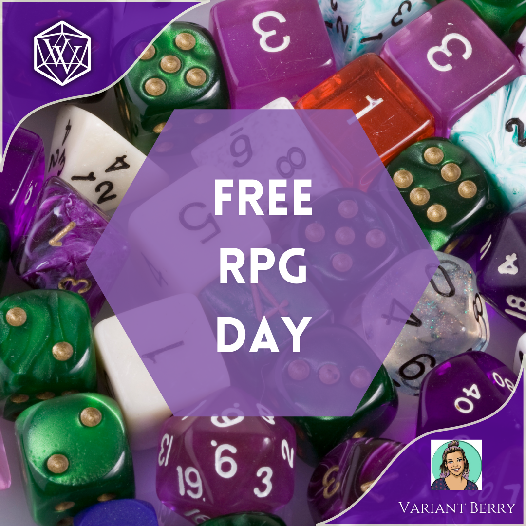 Free RPG Day - October 16, 2021 - Variant Ventures