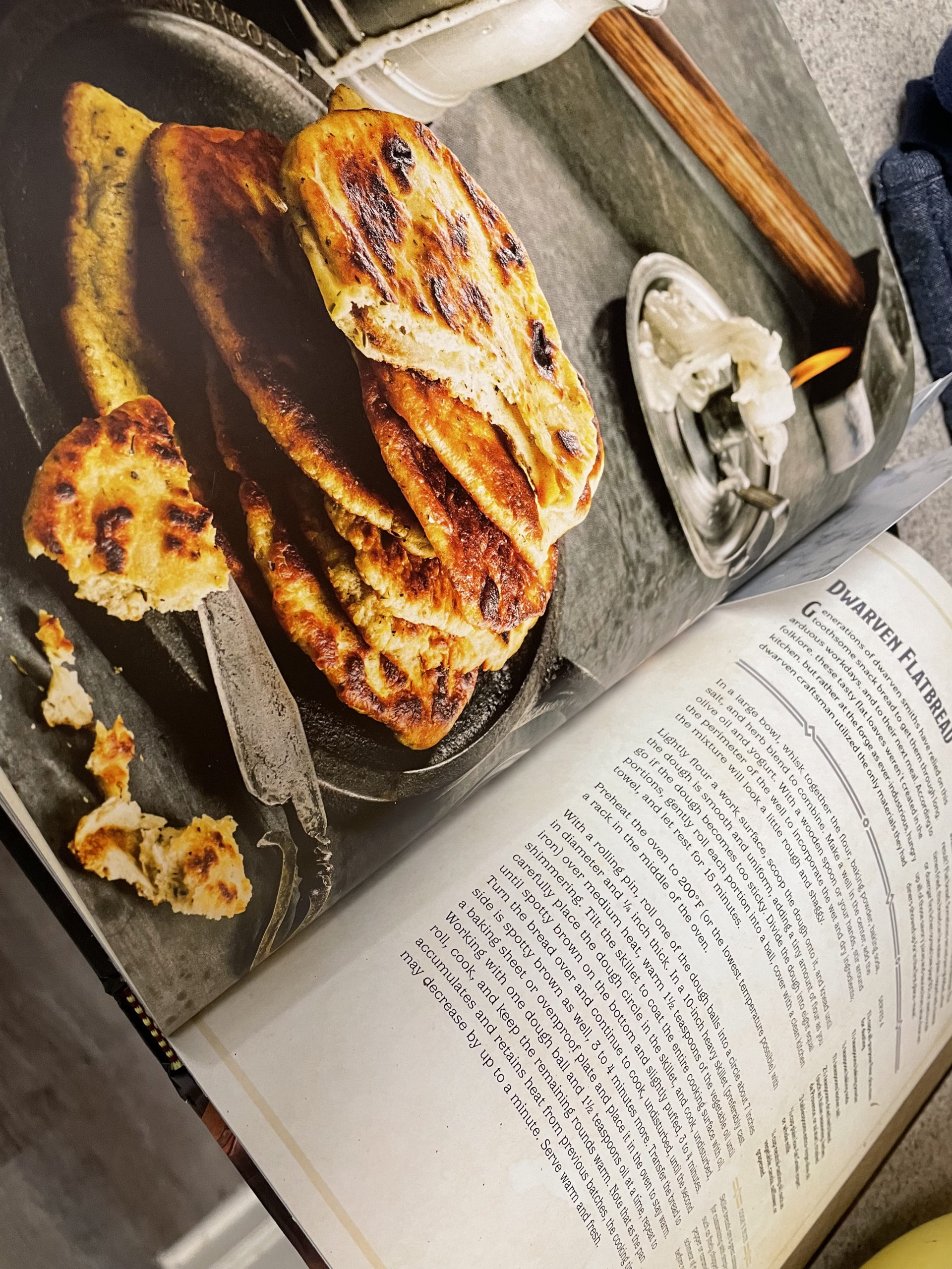 Heroes’ Feast Cookbook Cook-Through: Dwarven Flatbread and Underdark ...