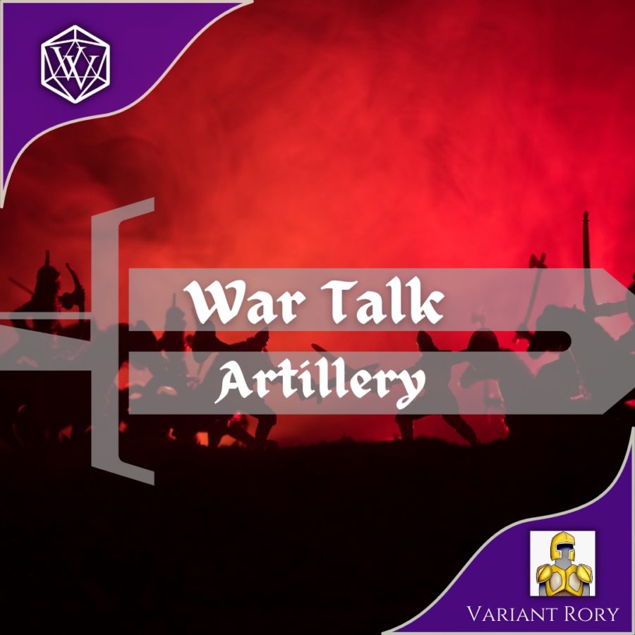 War Talk - Artillery - Variant Ventures