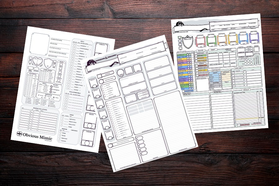 Port of Entry - Character Sheets - Variant Ventures