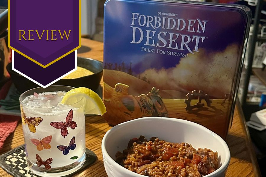 Forbidden Desert Game Review & Themed Dinner - Variant Ventures
